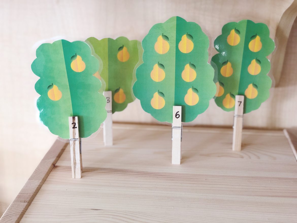 Count The Pears - Free Printable - Mama's Got This