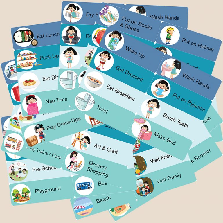 Printable Daily Routine Chart Cards - Mama's Got This