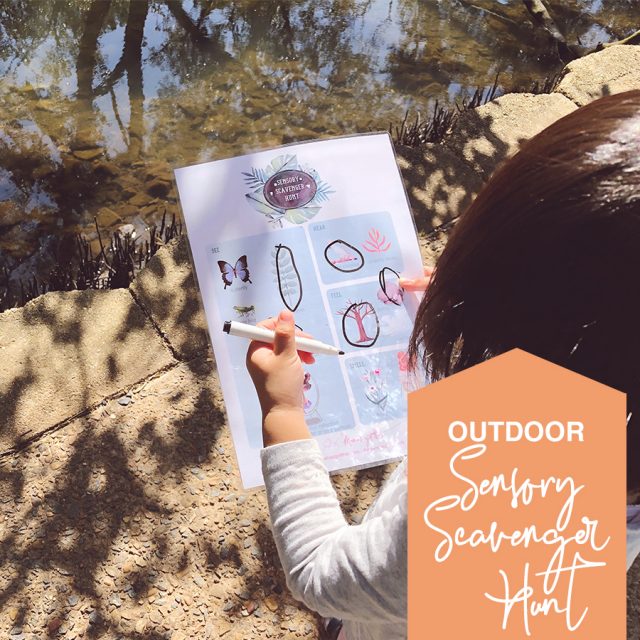 Sensory Scavenger Hunt - Free Printable - Mama's Got This