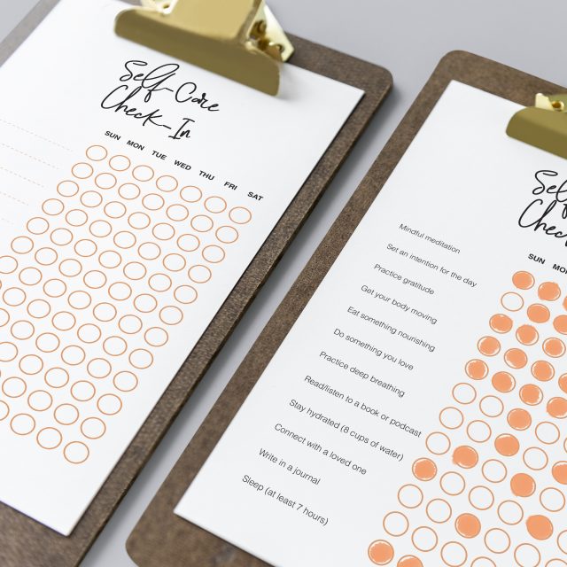Free Printable Self-Care Check-In - Mama's Got This